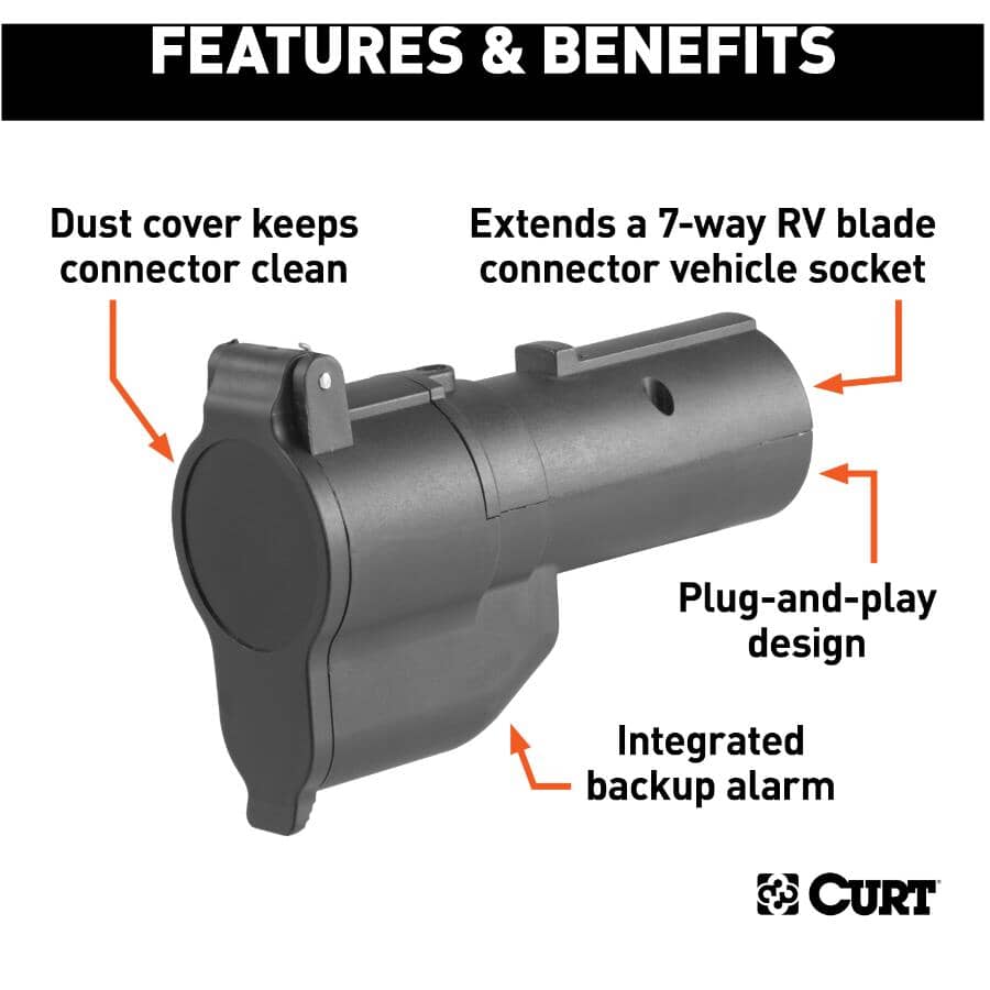 CURT Truck Back Up Alarm for 7-Way RV Blade | Home Hardware