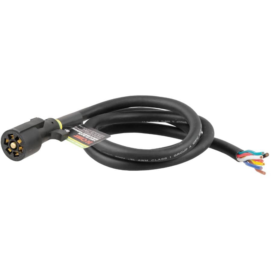 CURT Replacement 7-Way RV Blade Connector with 6' Wires | Home Hardware