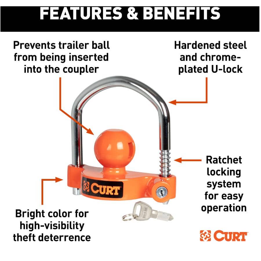 CURT Universal Coupler Lock | Home Hardware