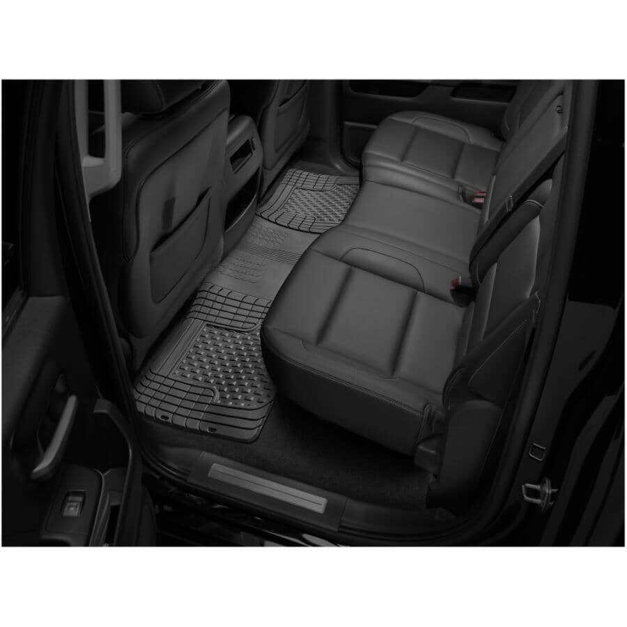 Weathertech Black 3 Piece Universal Vehicle Floor Mat Set | Home Hardware