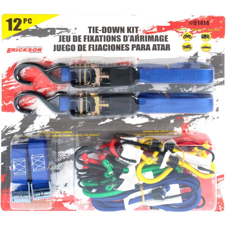 ERICKSON MANUFACTURING Tie Down Kit | Home Hardware