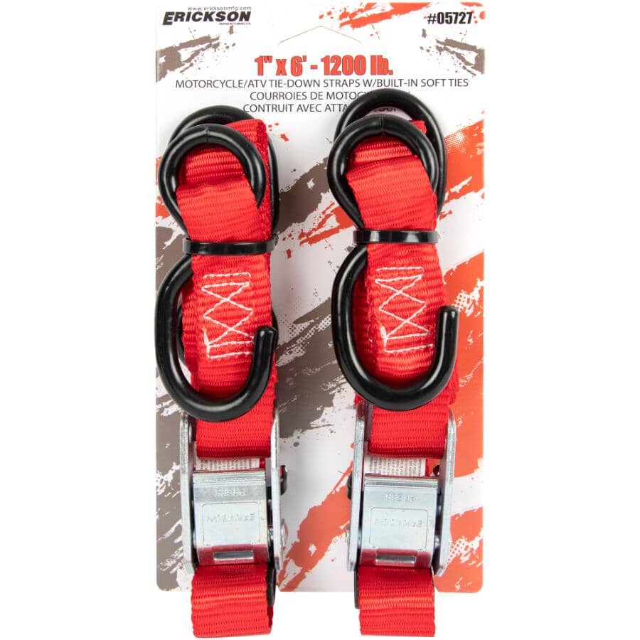 ERICKSON MANUFACTURING 1200 lb Soft-Tie Cam Straps | Home Hardware