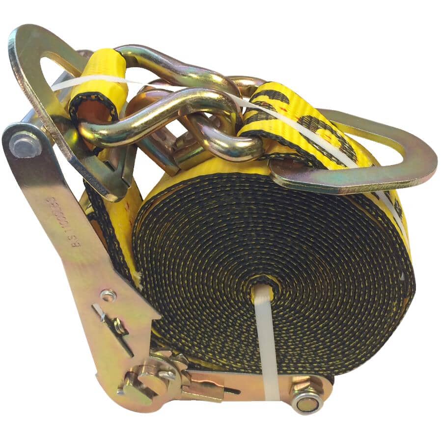 ERICKSON MANUFACTURING 10,000 lb Heavy Duty Ratchet Strap | Home Hardware