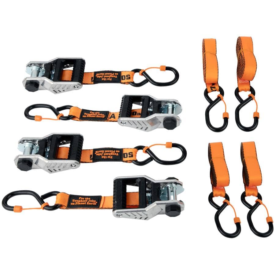 GORILLA 1500 lb Light Duty Ratchet Straps | Home Hardware